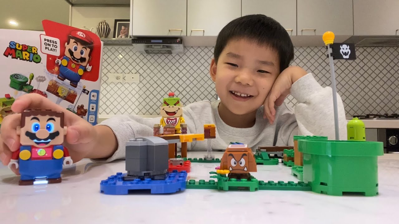 LEGO Super Mario - Adventures with Mario Starter Course - YouTube