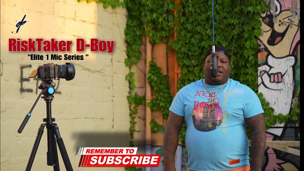 RiskTaker D-Boy “Elite 1 Mic Series” (How I Feel) Behind The Scenes ...