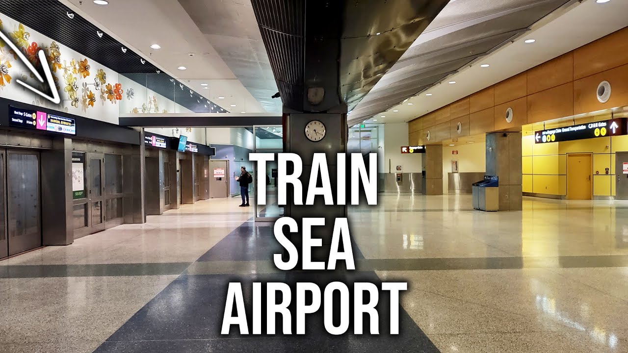 Train at SEA Airport The Quick and Easy Link Between Terminals, Seattle ...