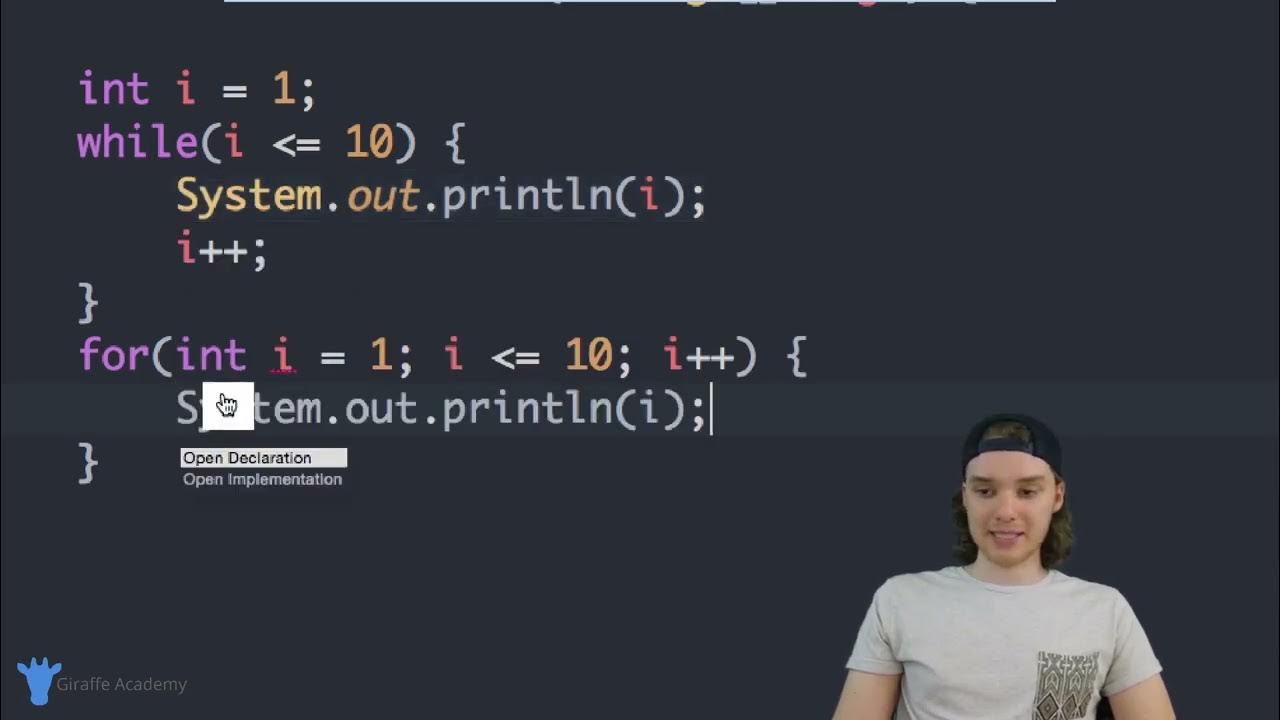 For Loops | Java | Tutorial 21 | Mike Dane - YouTube