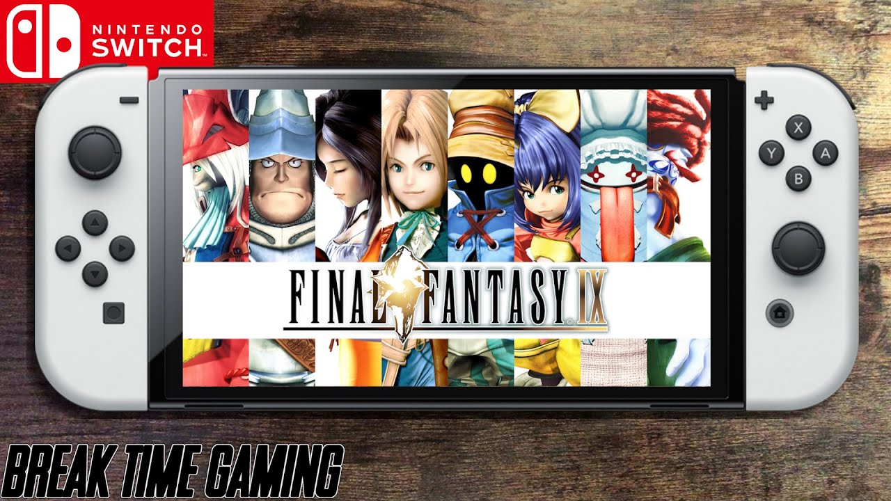 Final Fantasy 9 - Nintendo Switch OLED Handheld Gameplay - YouTube