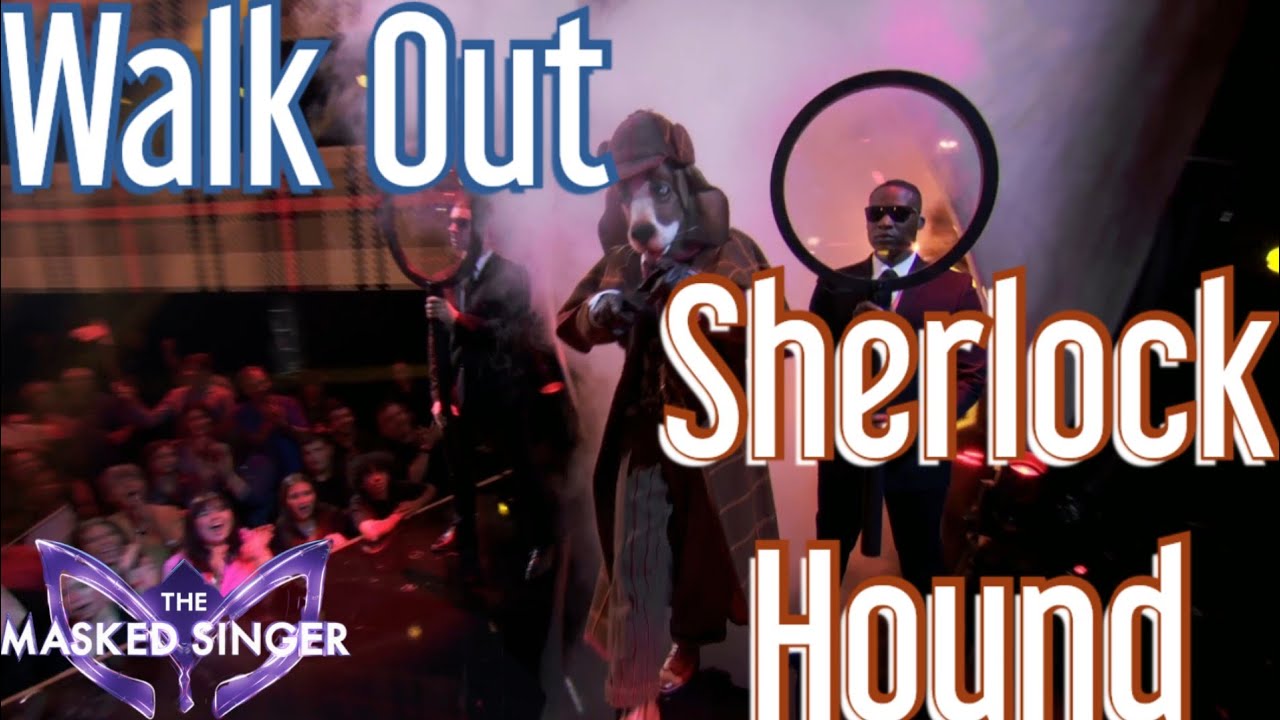 Sherlock Hound Walk Out / The Masked Singer USA Season 12 Ep. 7 - YouTube