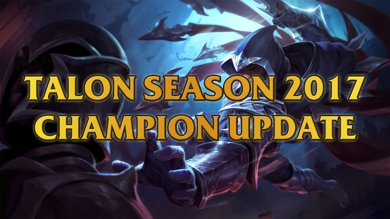 Talon Season 2017 Champion Update - YouTube