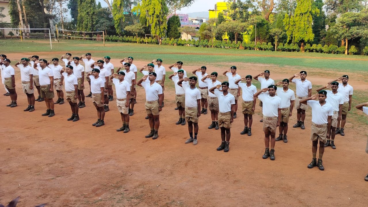 FTS G udayagiri Forest guard Training life morning PT - YouTube