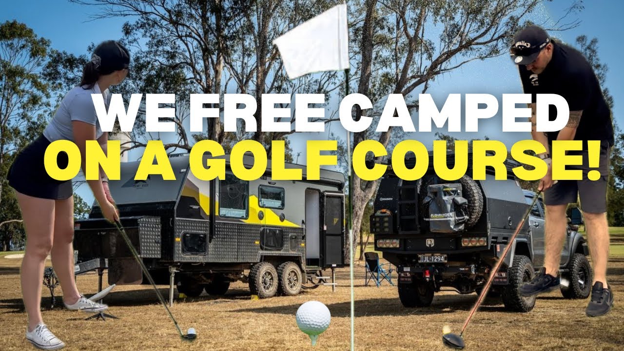 We FREE camped on a GOLF COURSE: Murgon, Biggenden, Mount Walsh ...