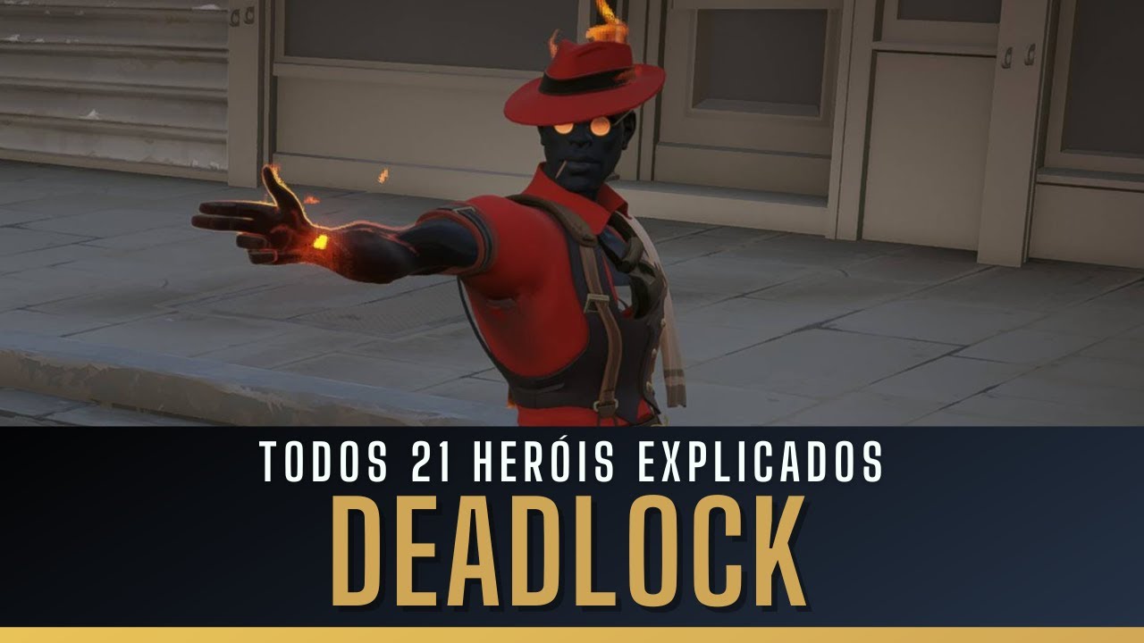 EXPLICANDO TODOS HERÓIS DO DEADLOCK EM 30 SEGUNDOS - YouTube