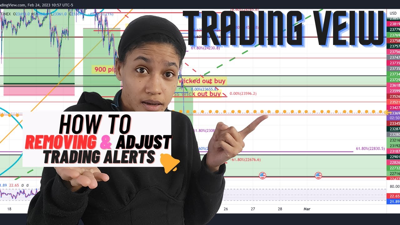 Trading View- Alerts -How to Remove and Adjust Alerts - YouTube