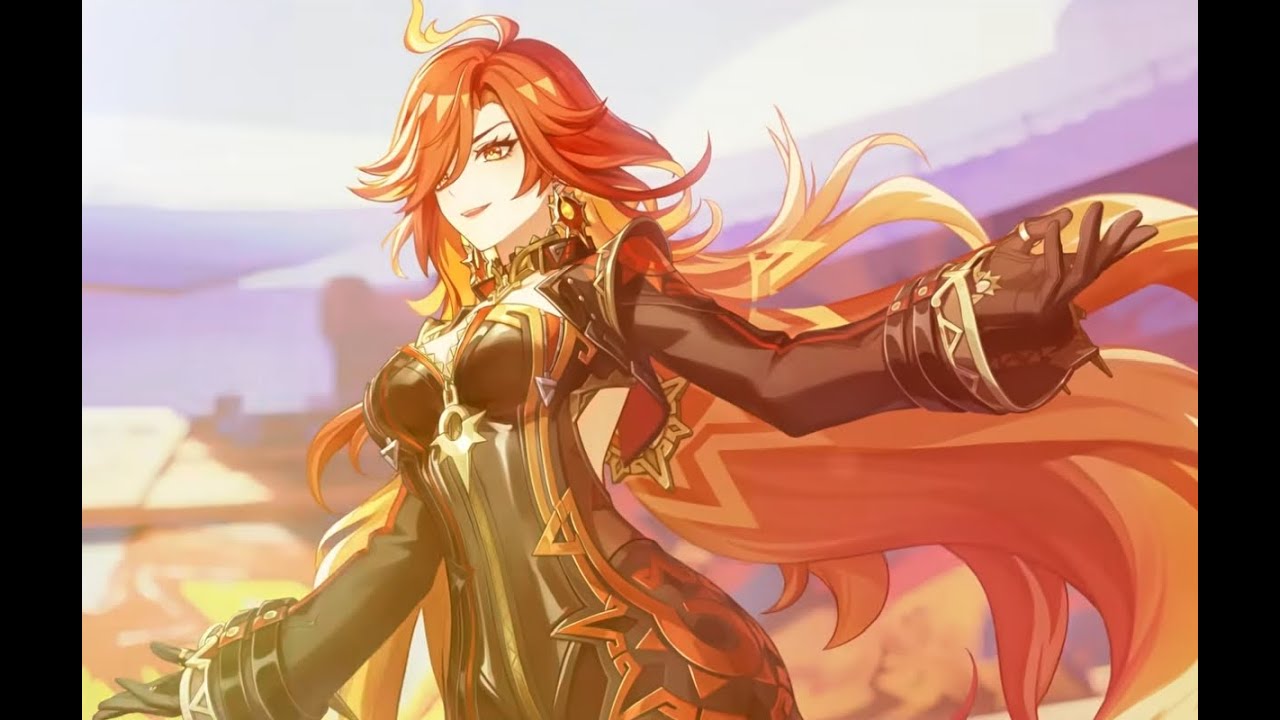 First Glance of Mauvika The Pyro Archon - YouTube