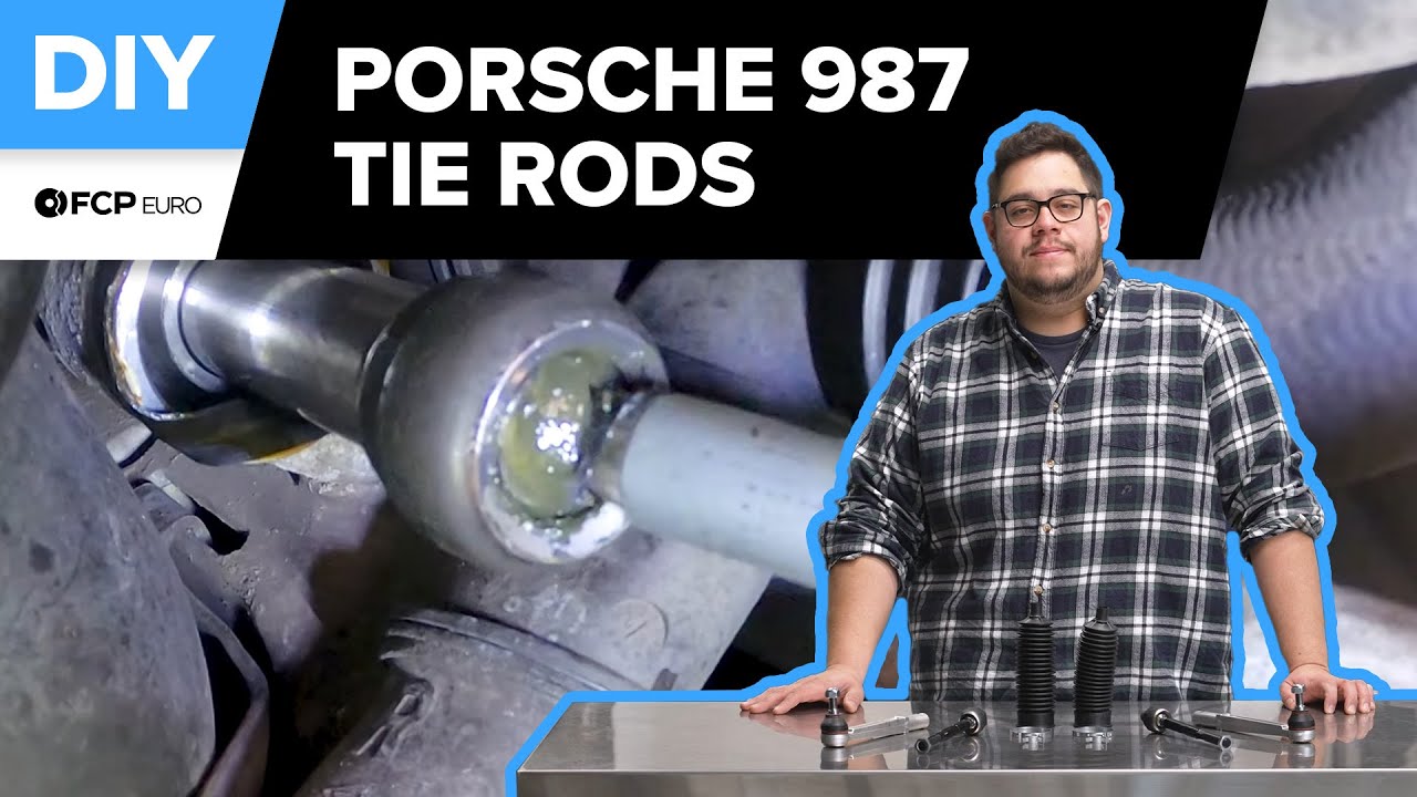 Porsche Cayman Tie Rod Replacement DIY (2005-2012 Porsche 986 Boxster ...