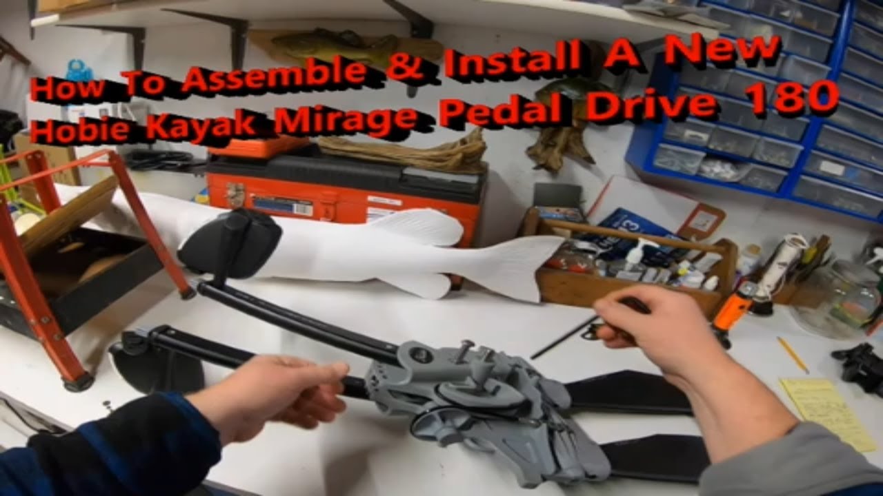 How To Assemble and Install A New Hobie Mirage Pedal Drive 180 - YouTube
