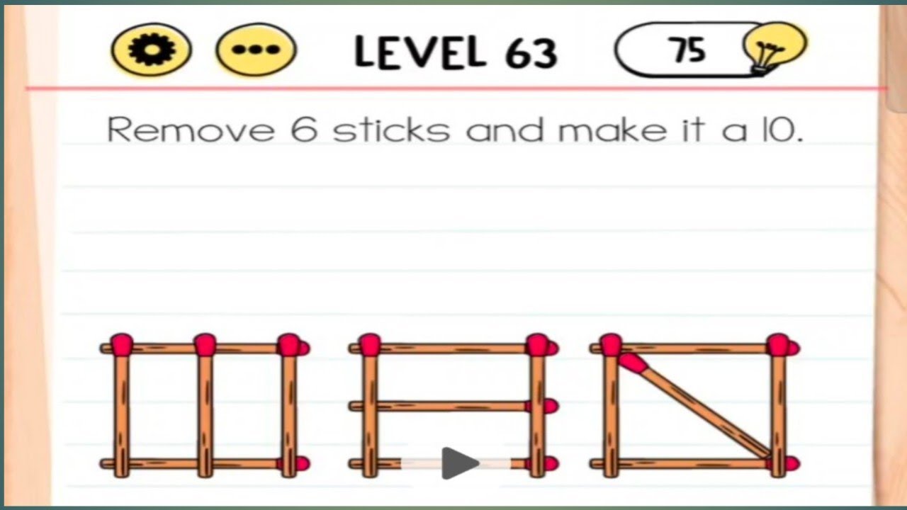 Brain test level 63-64 - YouTube