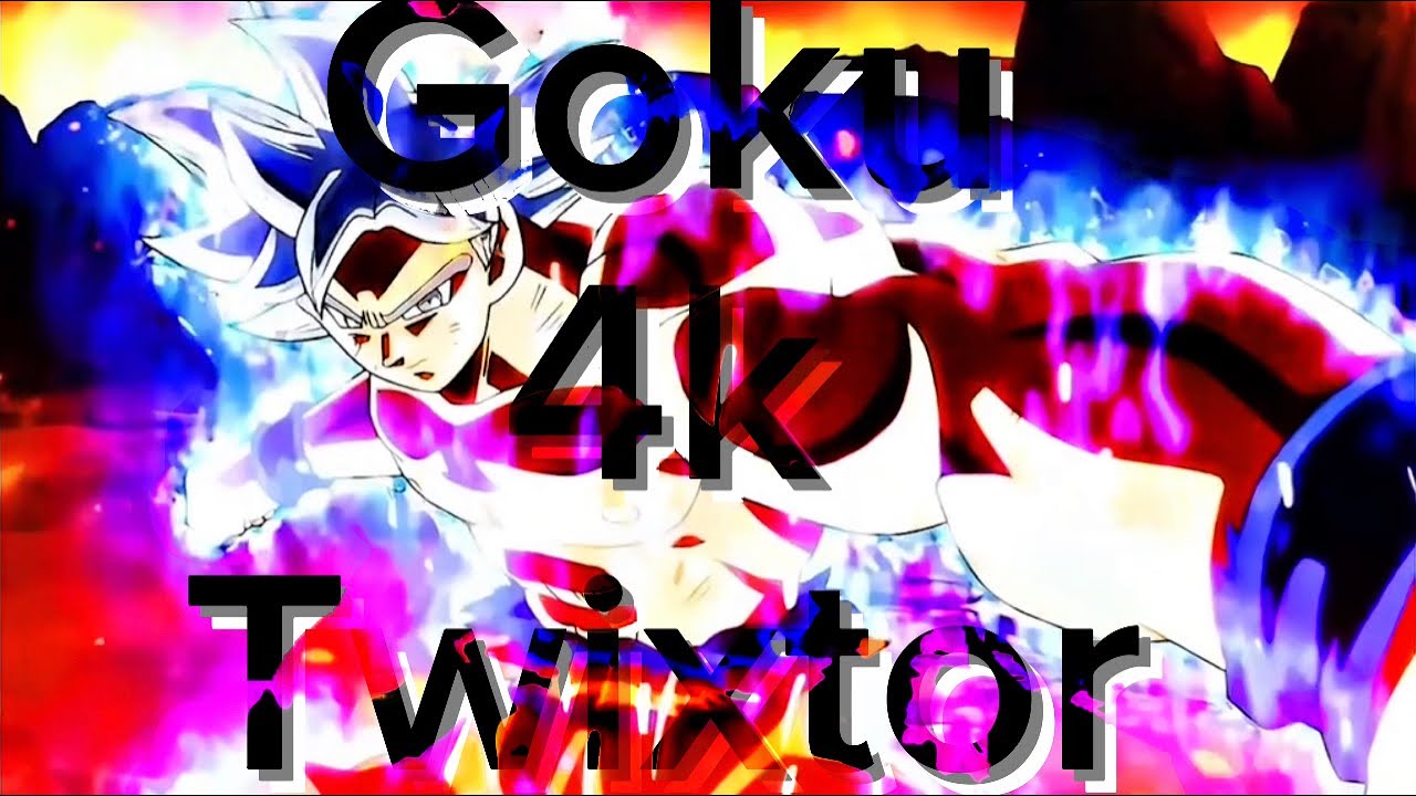 Goku Twixtor Anime (4K, 60FPS, NO WARPS, NO CREDITS): High-Quality ...