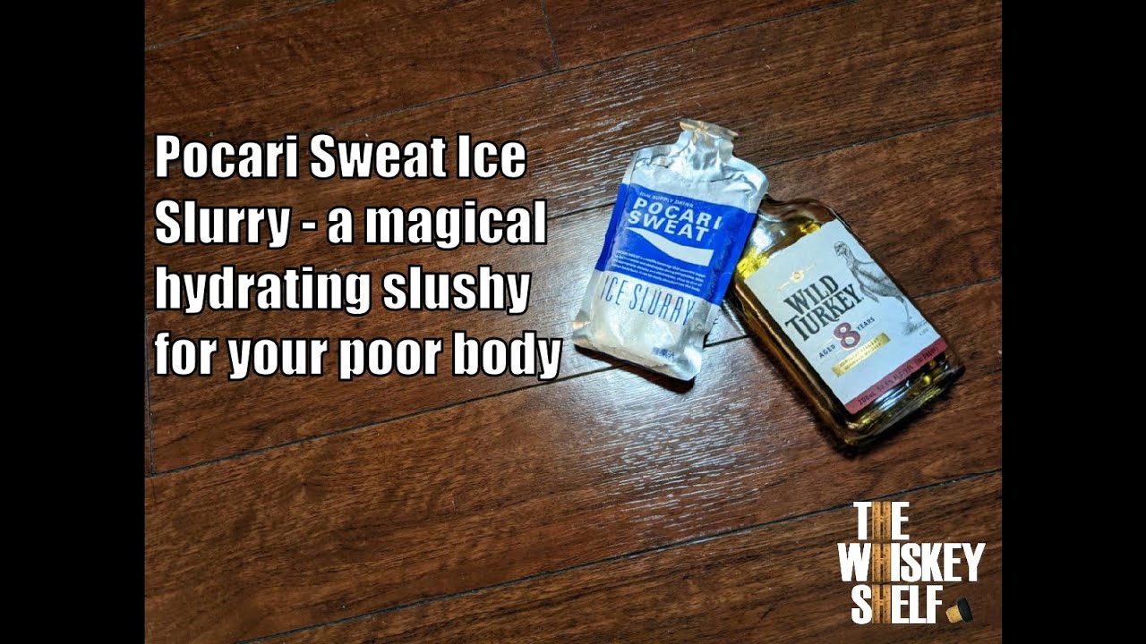 Drinking Pocari Sweat Ice Slurry, the most hydrating icee / slushy on ...