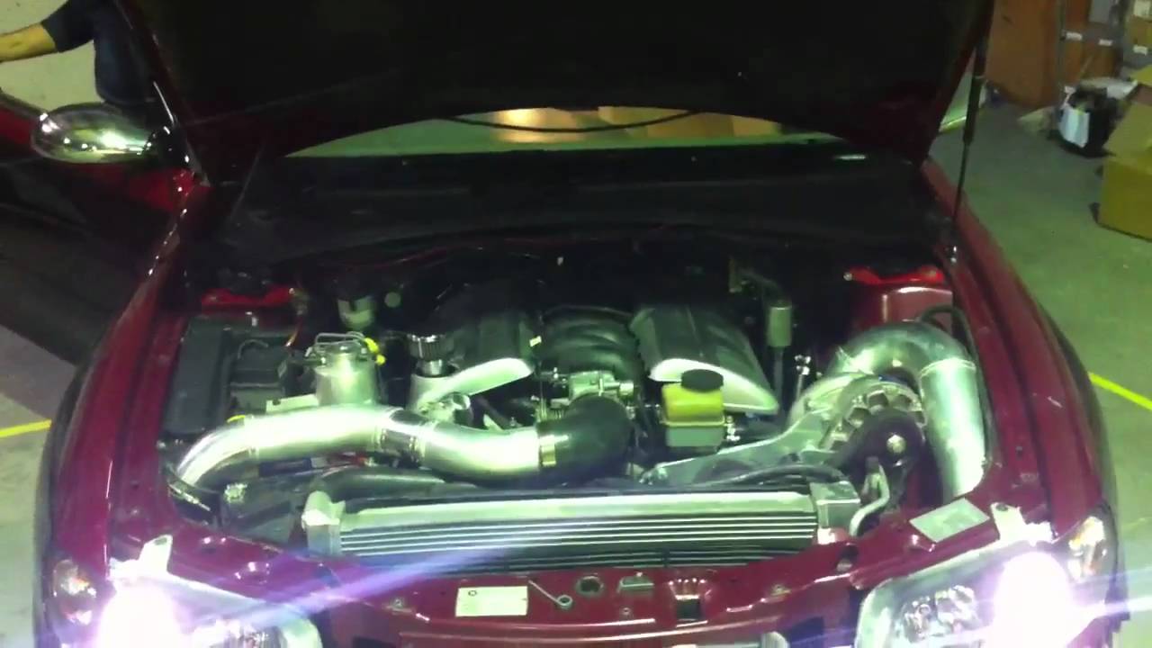 Supercharged ls1 Hsv senator - YouTube