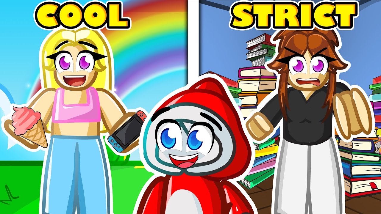 MAMAN COOL vs MAMAN STRICTE sur SNAPCHAT Roblox ! - YouTube