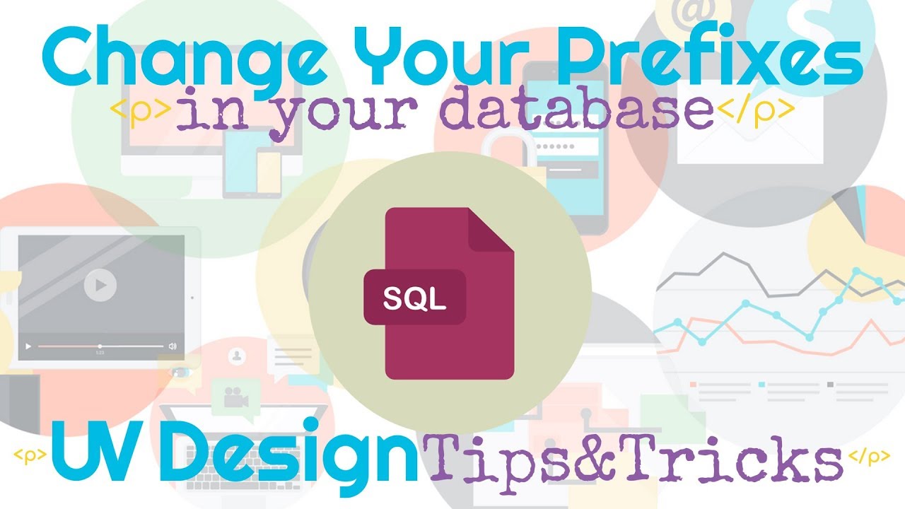 Easily Change Prefixes in a Database in Minutes - Tutorial - YouTube