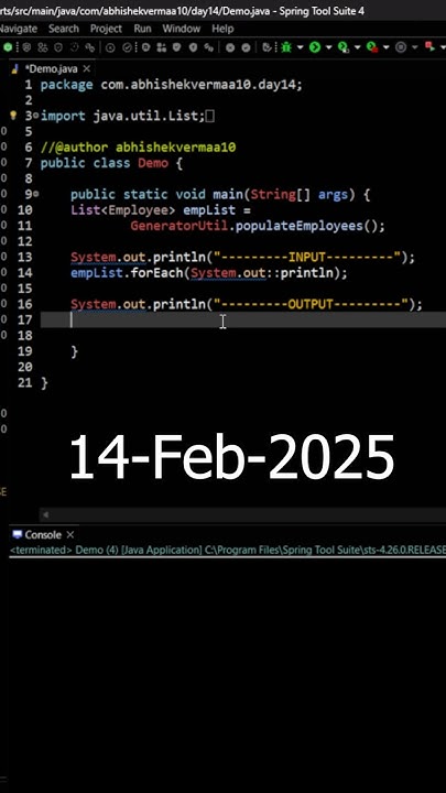 Day-45: Find sum of elements using Streams in Java #shorts #java - YouTube