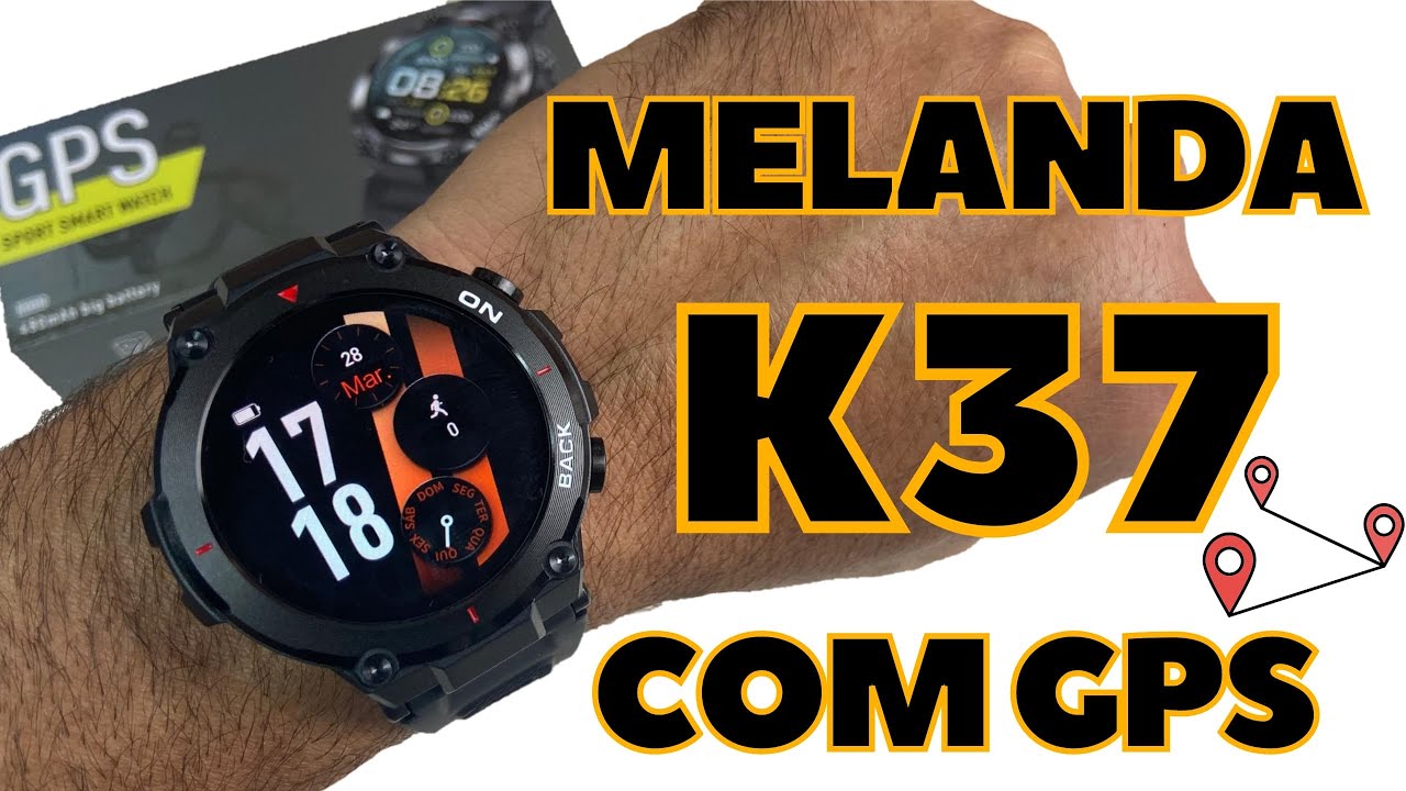 COMPREI O SMARTWATCH MAIS BARATO DO ALIEXPRESS COM GPS INTEGRADO E 20 ...