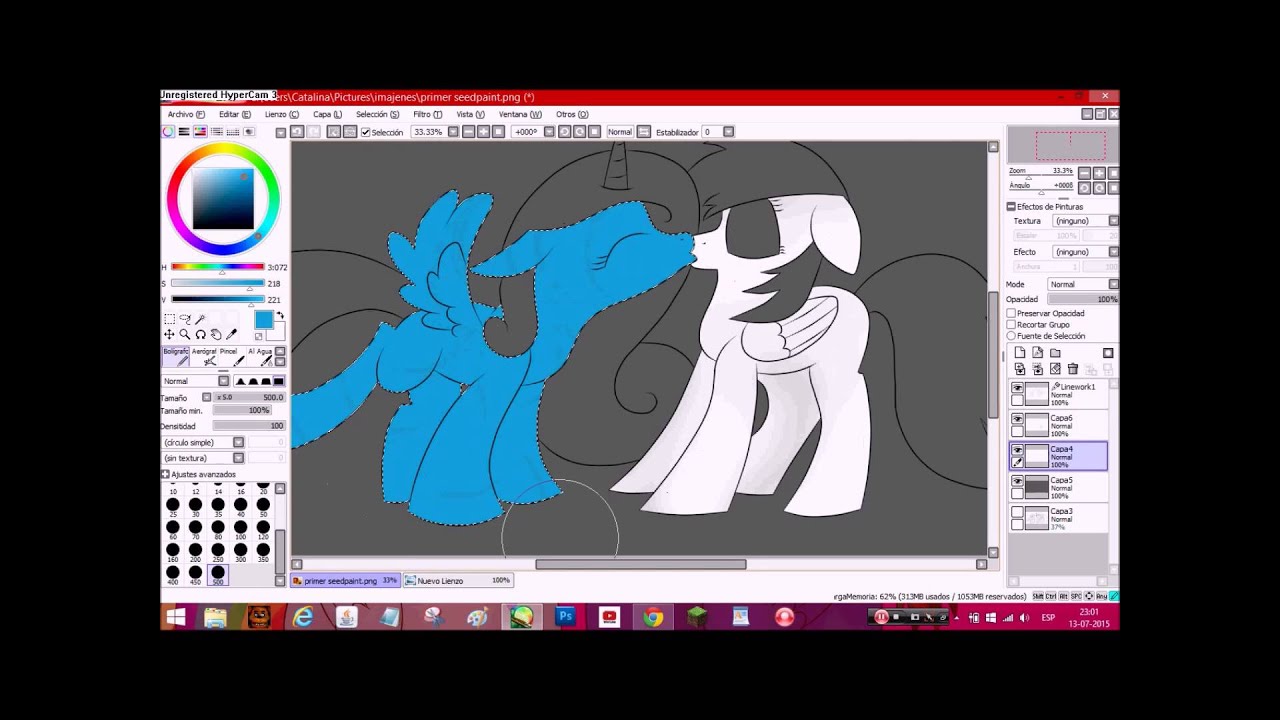 miss smile x emala jiss - mlp speedpaint - YouTube