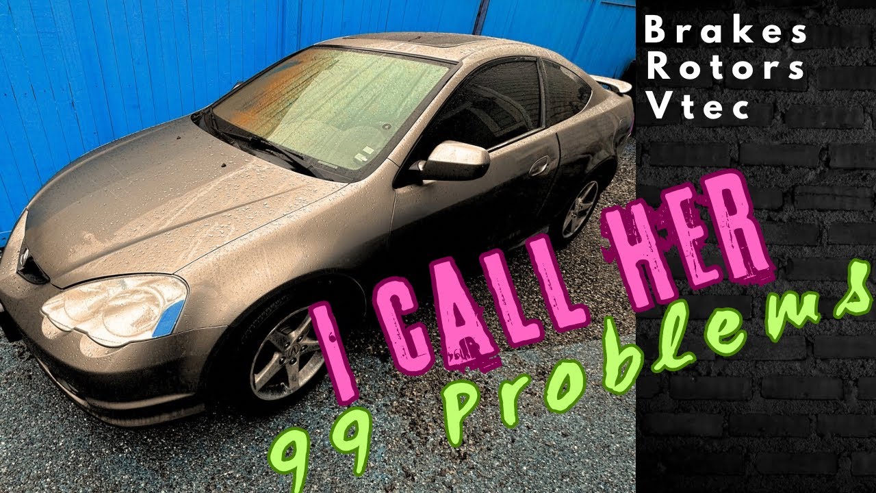 Acura RSX Repairs: Rotors, Wheel Liners, and Resolving P1259 - YouTube