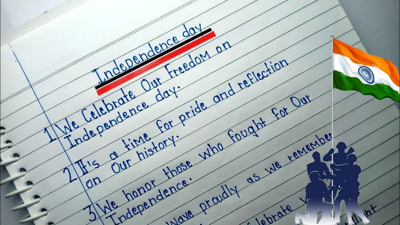 10 Lines On Independence Day/Essay On Independence Day/Essay On 15 ...