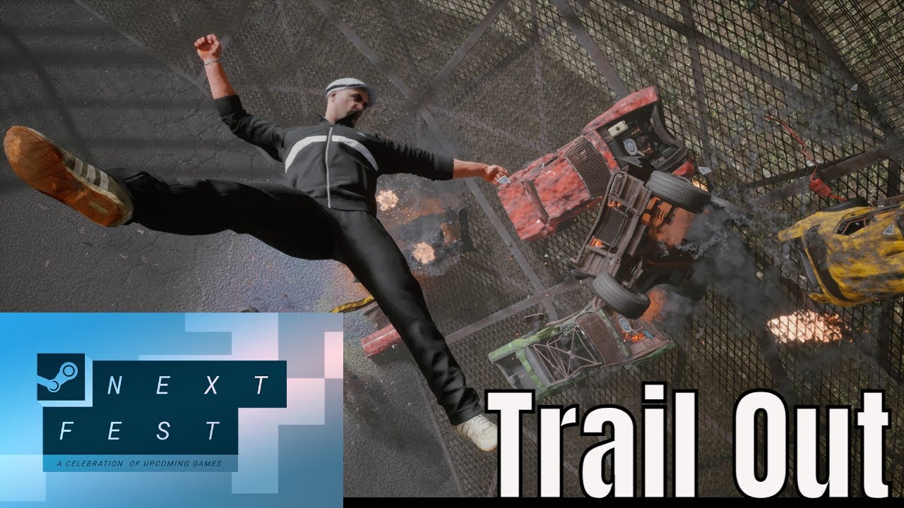 Let's play "Trail out" steam next fest demo 32:9 - YouTube