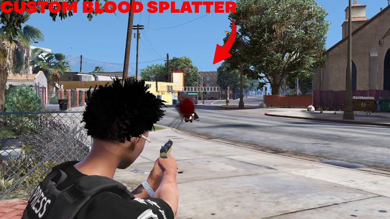How to get FiveM Blood Splatter Mod - YouTube
