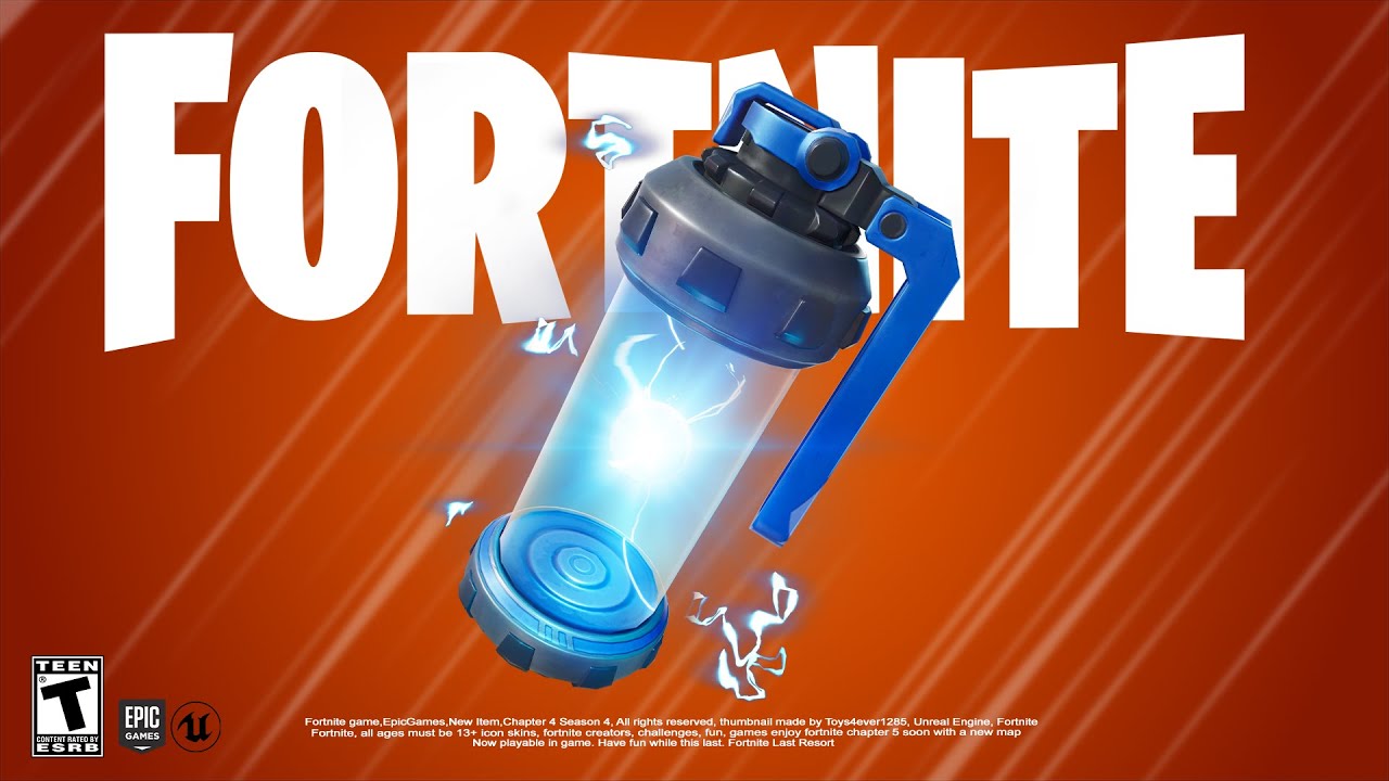 LIVE - *NEW* SHIELD BREAKER EMP Fortnite Update (Season 4) - YouTube