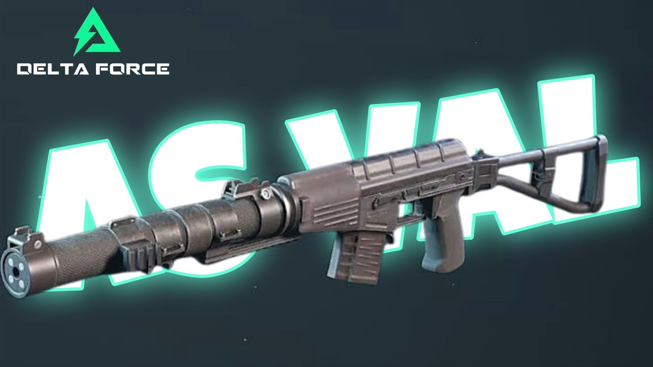 🔥 AS VAL the BEST AR in DELTA FORCE - YouTube