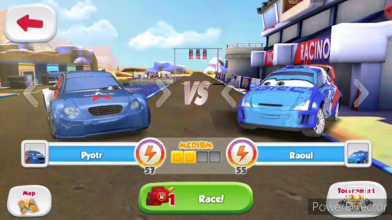 Cars Fast As Lightning: Playing as Ptoyr Racinov - YouTube