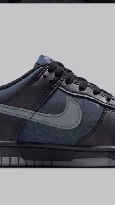 Spider-Man Dunk Glow-In Dark Upcoming Nike Drop👀⚫️⚡️💫👟 - YouTube