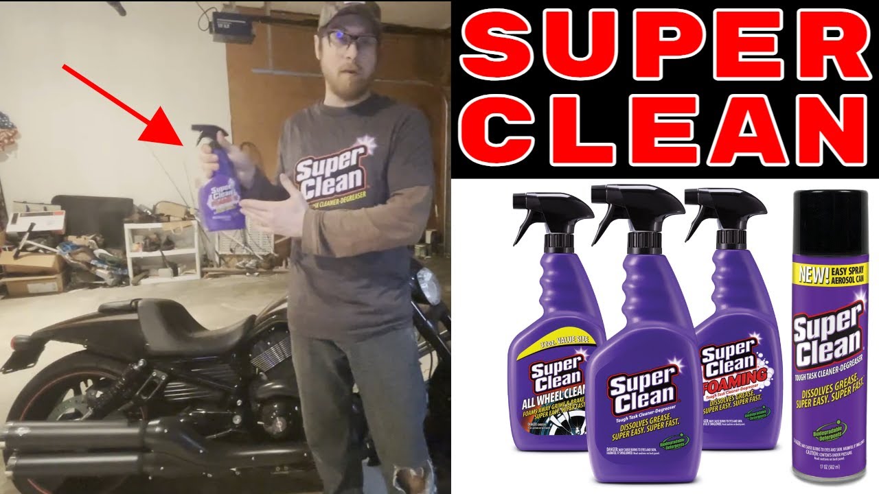 Super Clean Cleaning Products Demo - YouTube