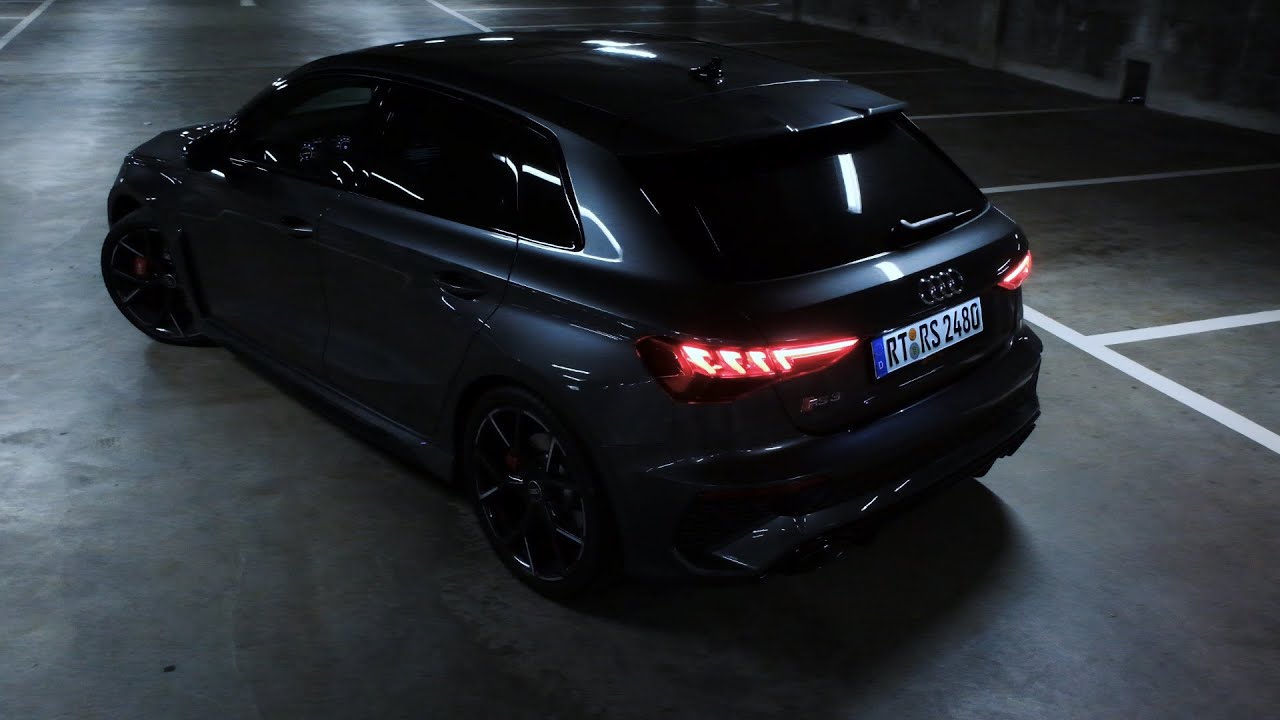 2023 Audi RS3 Sportback - Daytonagrau Perleffekt - YouTube