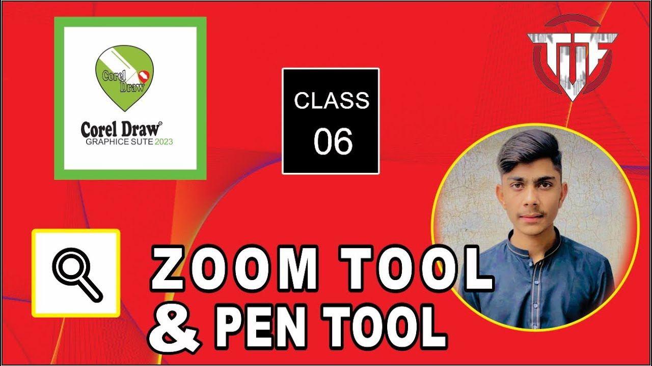 Zoom Tool & Pen Tool / CorelDraw 2020 Complete Course Beginner #6/ Free ...