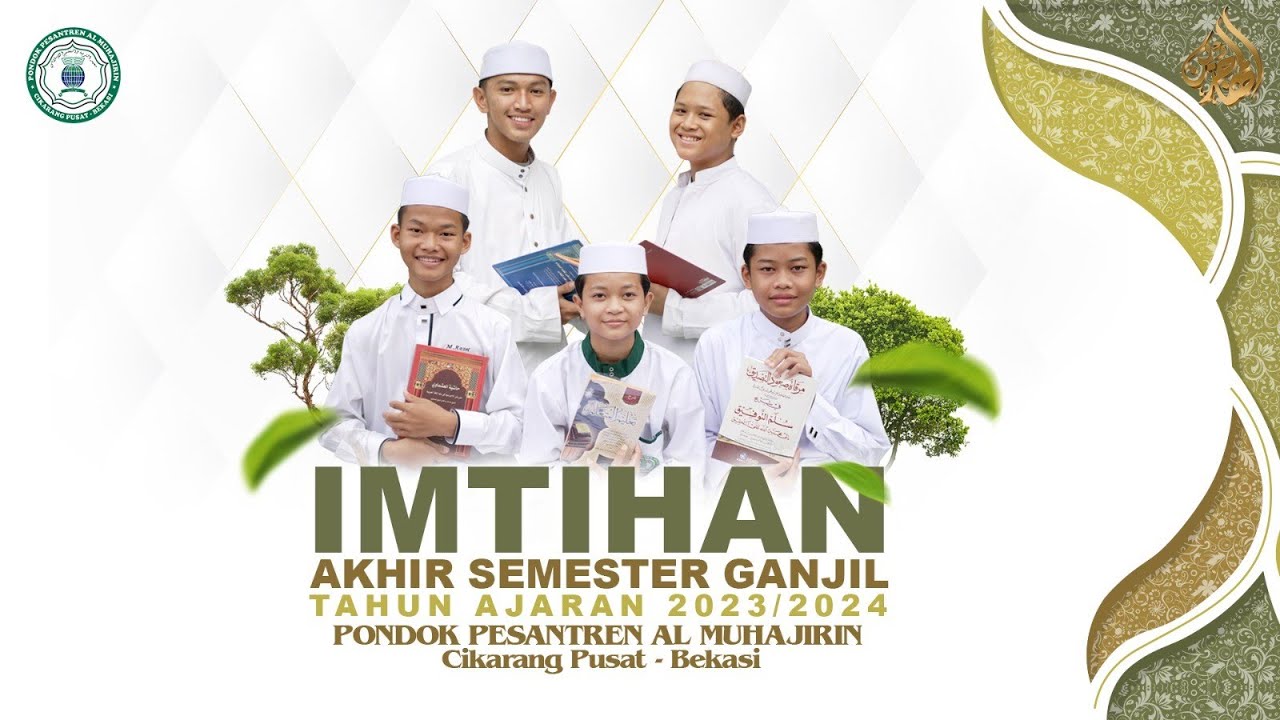 IMTIHAN AKHIR SEMESTER GANJIL TAHUN AJARAN 2023 - 2024 - YouTube