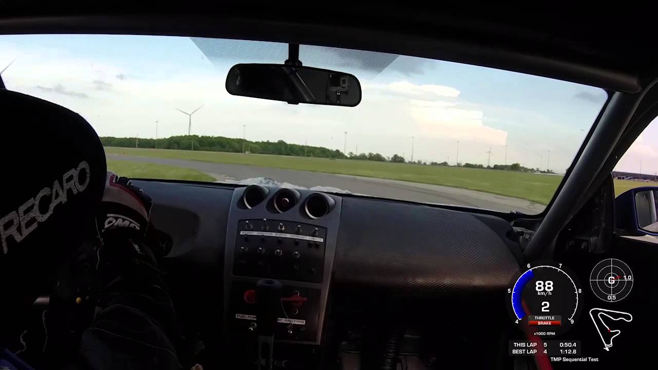 350z Sequential Shakedown With Sasha Anis At Cayuga, TMP, 1:12.1 - YouTube
