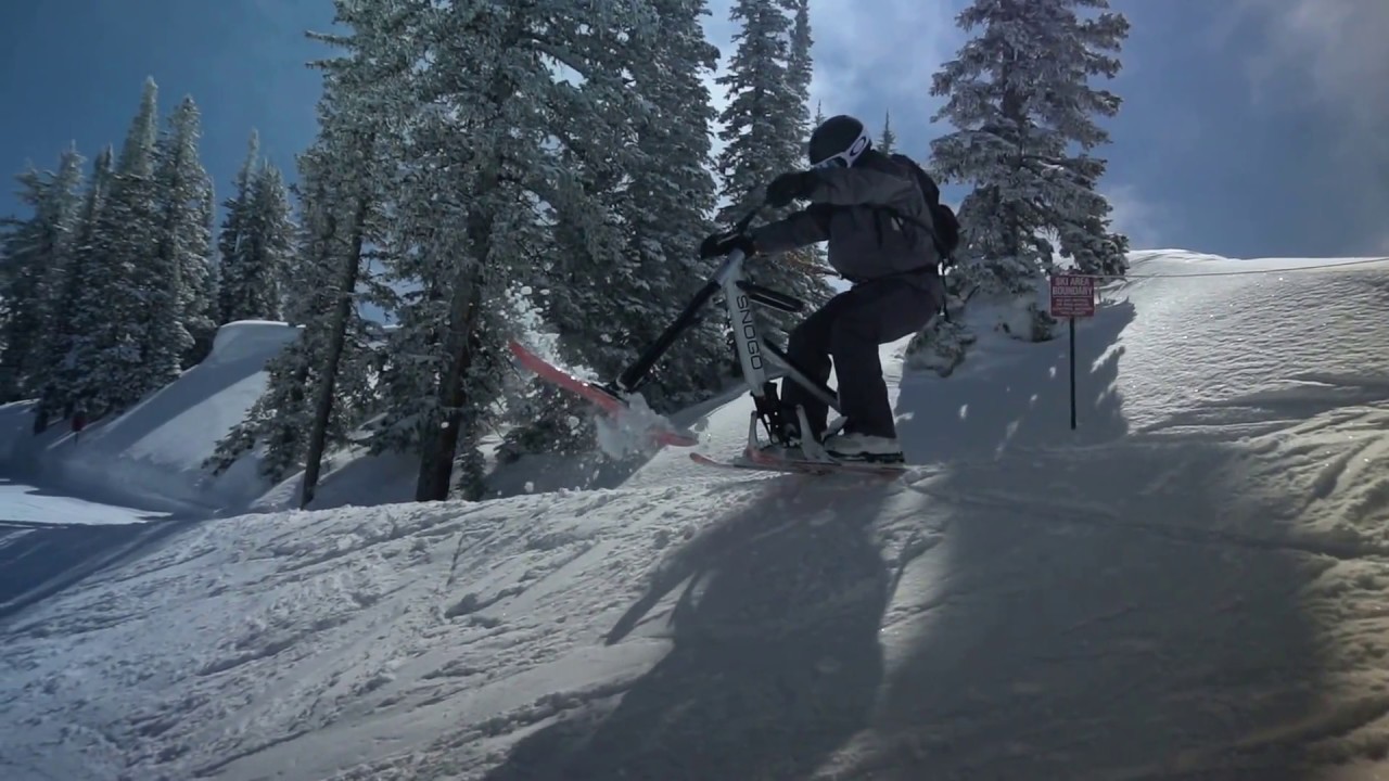 SNOGO Riding Solo - YouTube