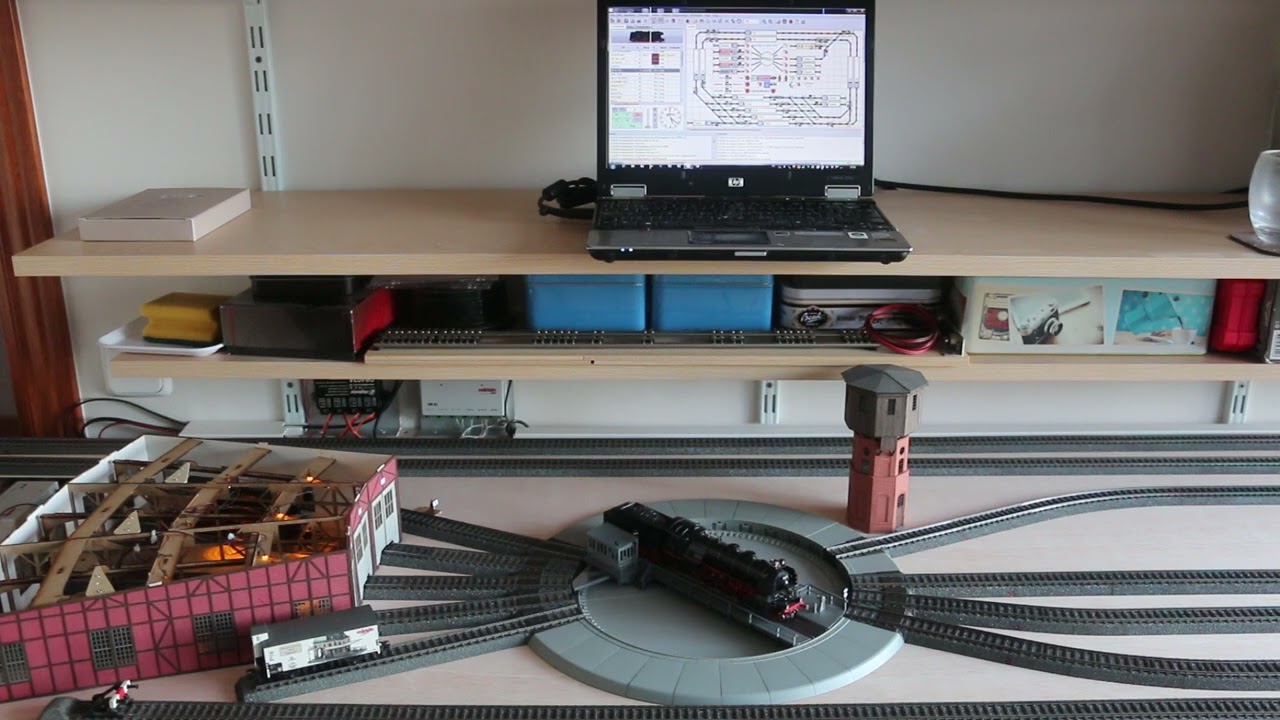 Control of Märklin 74861 turntable & 72886 roundhouse doors with ...