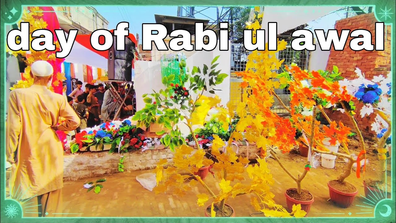 day of 12 rabi ul awal in Pakistan decoration ideas 💡 - YouTube