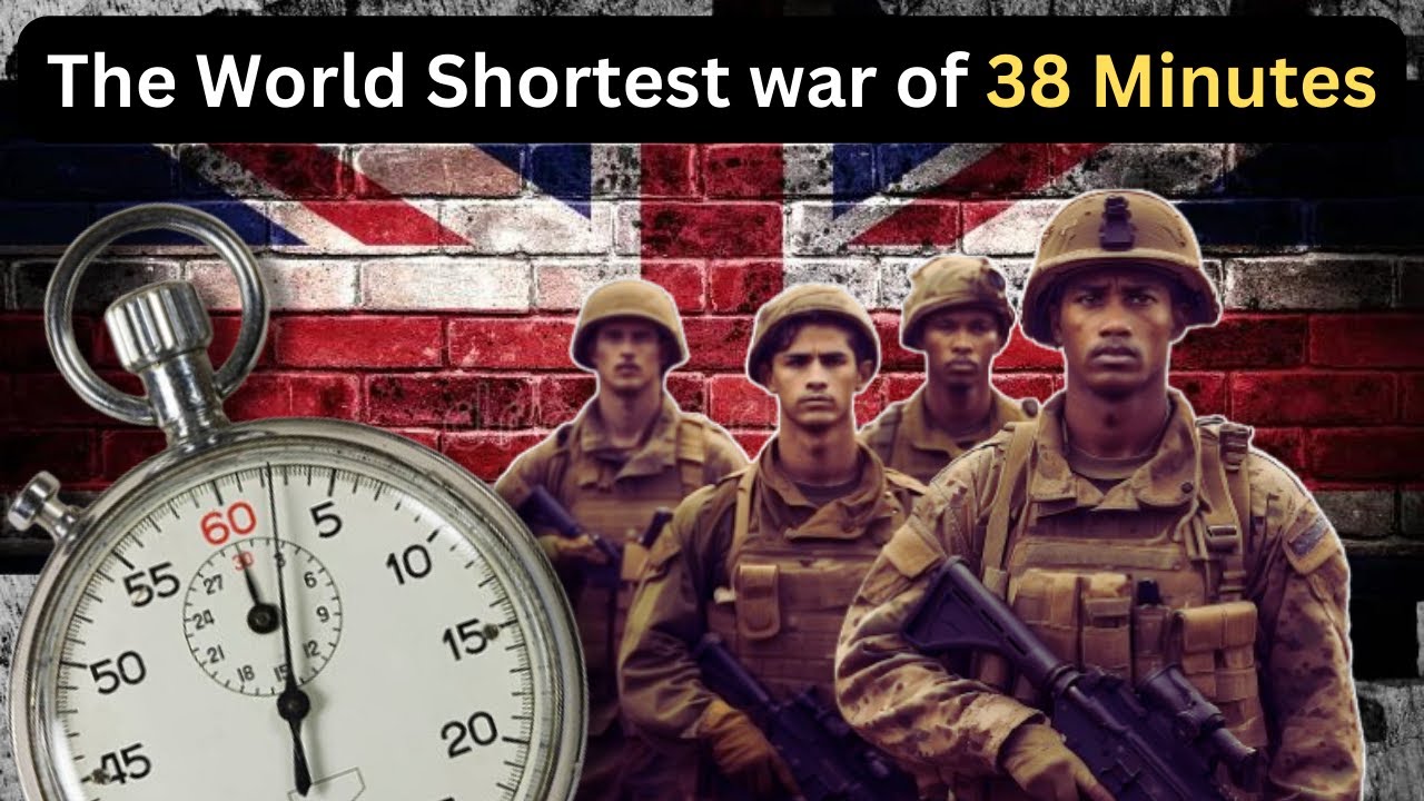 Why The War Ended in 38 Minutes | World Shortest War in History - YouTube