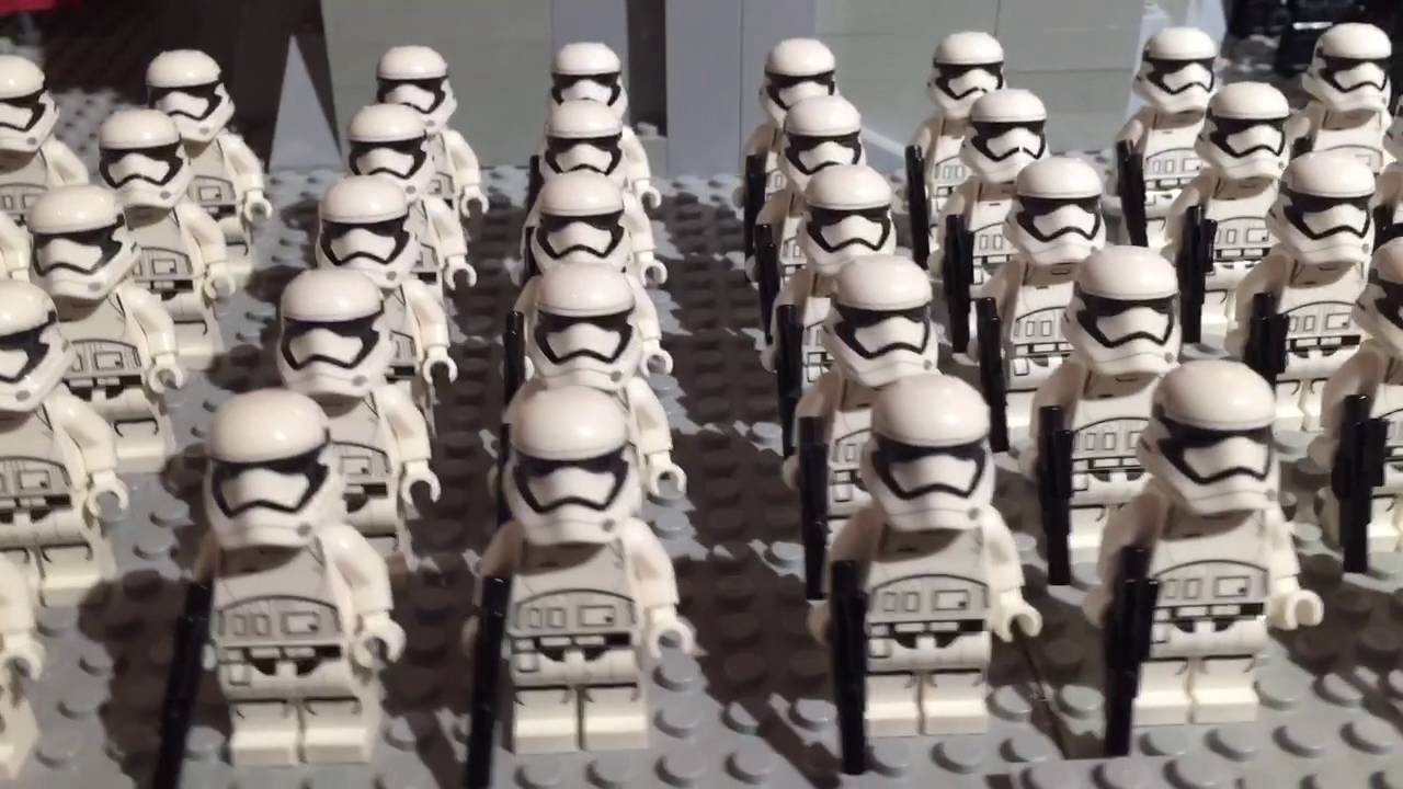 LEGO Star Wars First Order Army! - YouTube