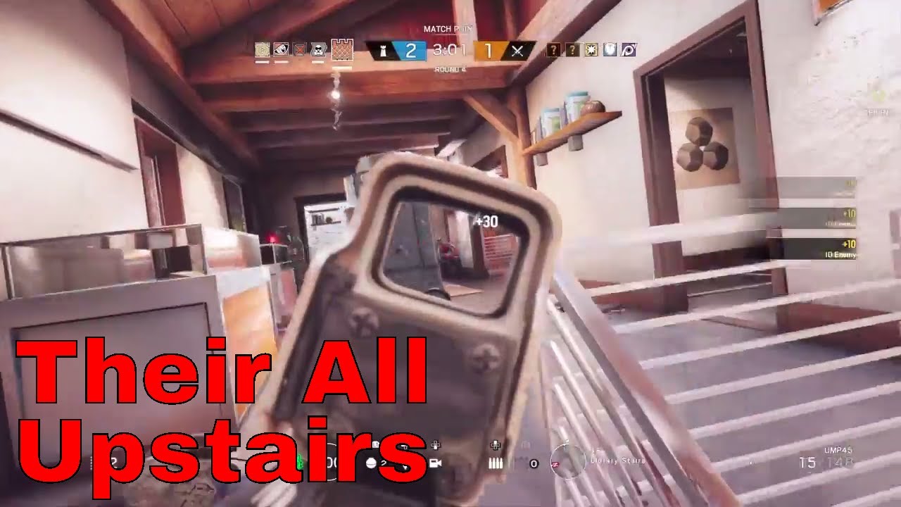 Their All Upstairs - Rainbow Six Siege - YouTube