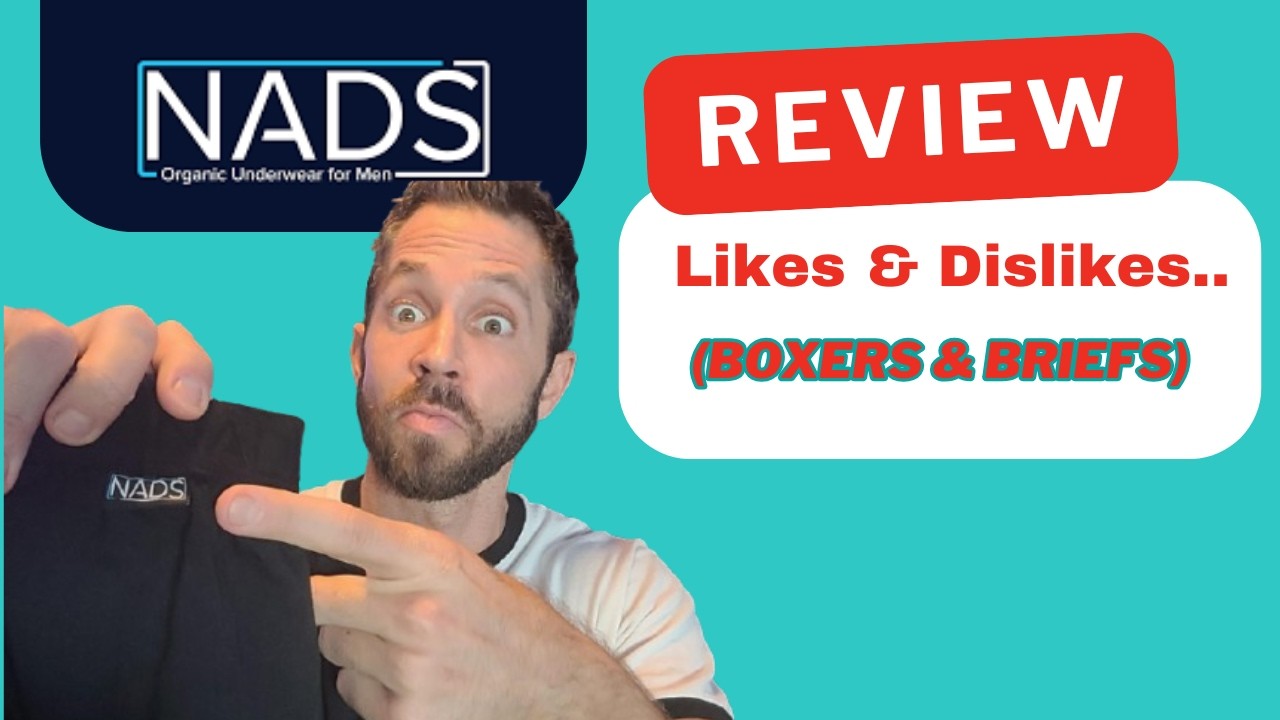 NADS Underwear Boxers & Briefs Review (The Good & Bad) - YouTube