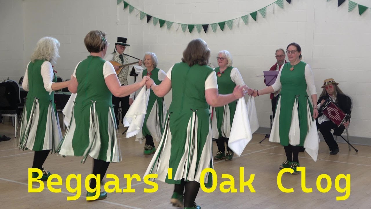 Beggars' Oak Clog dance " Mona's Delight" at The Morris Federation 50th ...