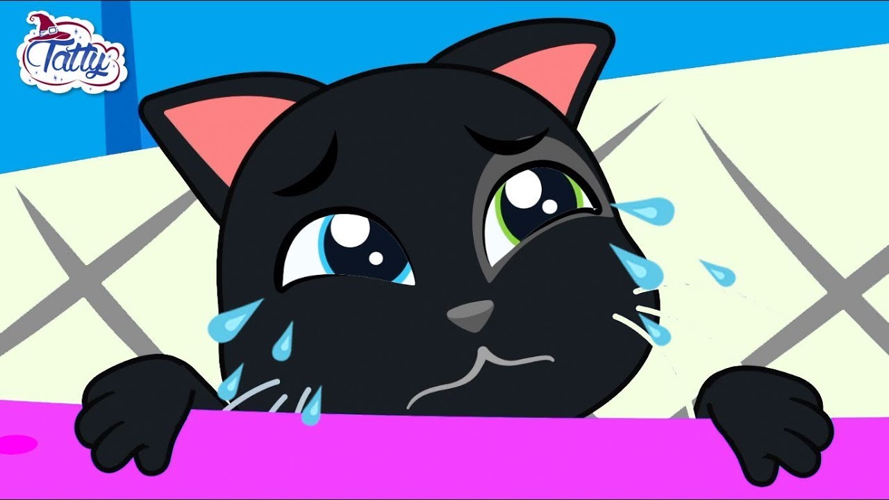 🐈‍⬛ Kucing Misifu ditakuti oleh hantu tersebut 👻 Lagu anak anak ...
