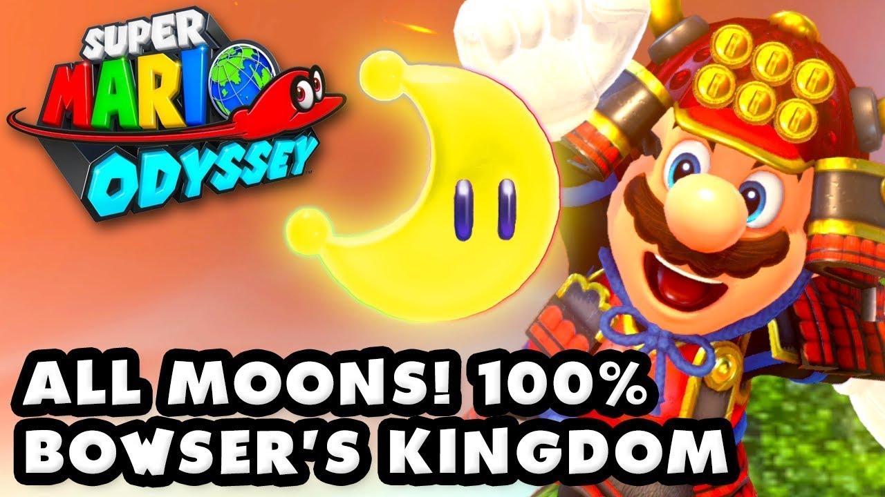 Super Mario Odyssey Walkthrough 100% HD - Extra 11 Bowser Kingdom's ...