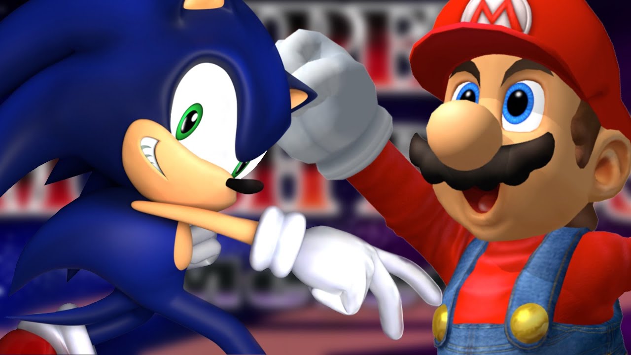 Sonic Joins The Battle In Smash Bros Melee! - YouTube