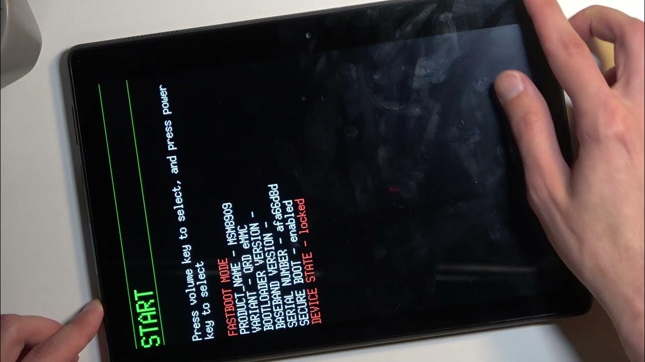 How to Wipe Cache Partition on LENOVO Tab E10 - YouTube