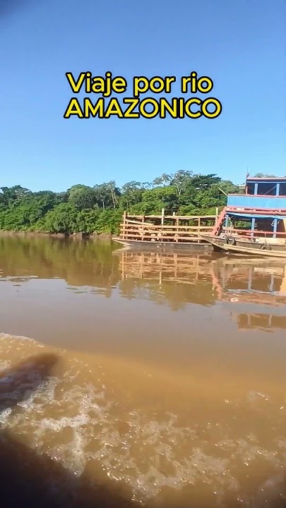 VIAJE por rio AMAZONICO #amazonia #naturaleza #atardecer #rio #viajes # ...