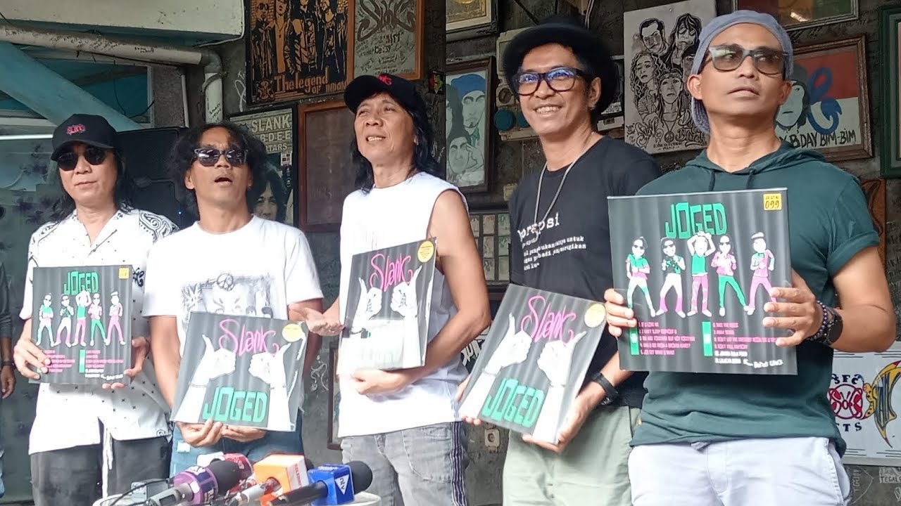 SLANK Rilis Vinyl Album "Joged" Edisi Terbatas dengan Bonus 2 Lagu yang ...